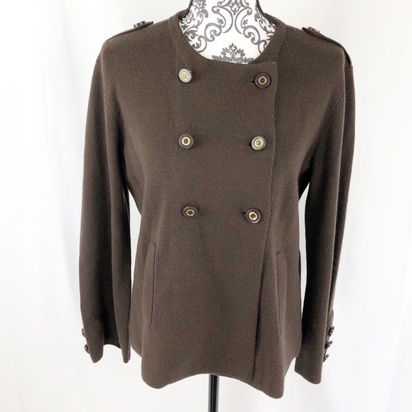 Tory Burch | Sweaters | Tory Burch Wool Button Wrap Sweater | Poshmark